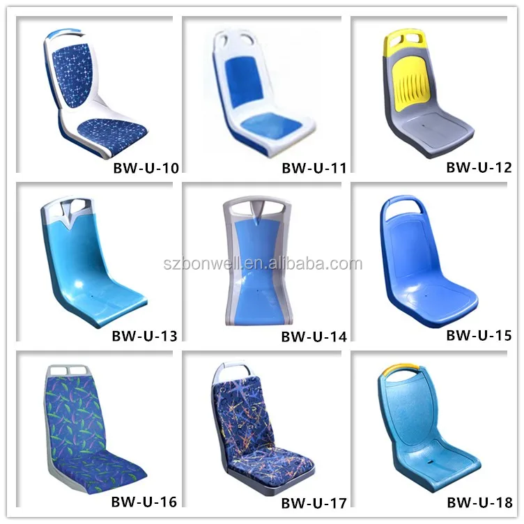 Comfortable Injection Molded Abs Plastic Seats With Steel Base Frame ...