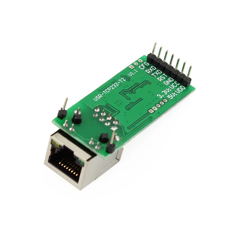 Usr T2 Serial To Rj45 Module Uart Ttl To Ethernet Tcpip Converter Support Dhcp And Dns Buy Ttl