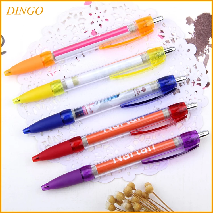 Plastic Scrolling Banner Pen Best Selling Banner Ball Pen Promotion Pen ...