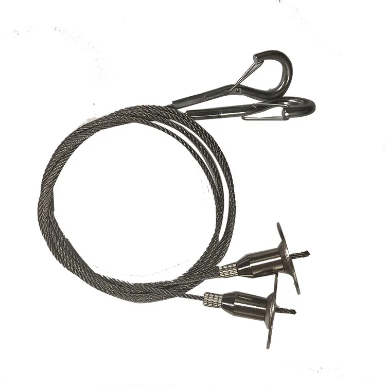 High Quality Cable Gripper With Spring Hook - Buy Cable Gripper,Black ...