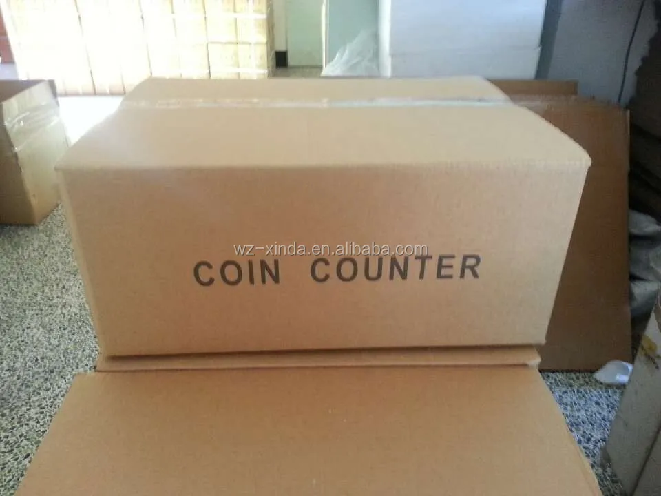 XINDA Heavy Duty Coin Sorter and Counter - 1500 Units/min