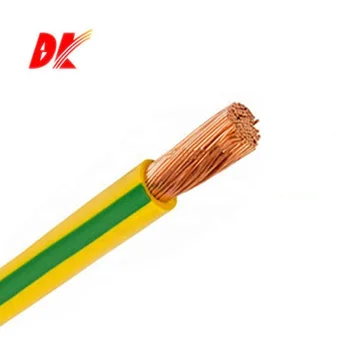 Earthing Cable Specification Size Green Yellow Ground Earth Cable 4mm ...