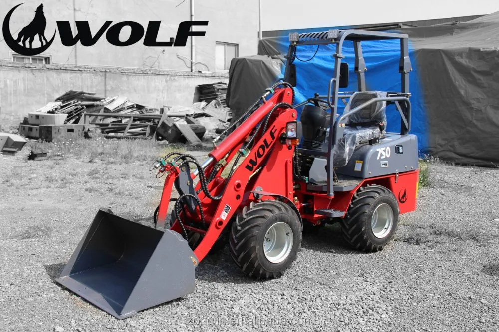 Wolf minilader hoflader radlader mit original italien hydrostatische ...