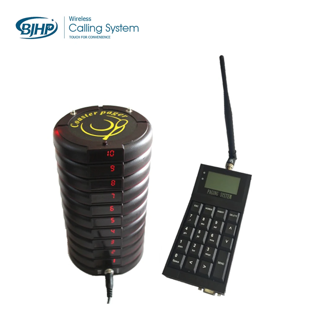 CE easy use mini waterproof Communication devices Type Wireless Paging ...