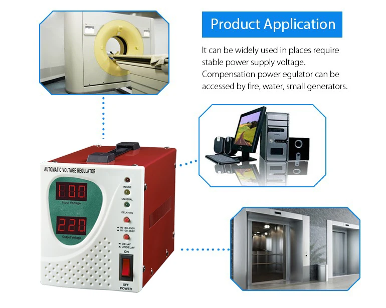 5000w Relay Control Voltage Regulator Full Automatic Ac Voltage ...