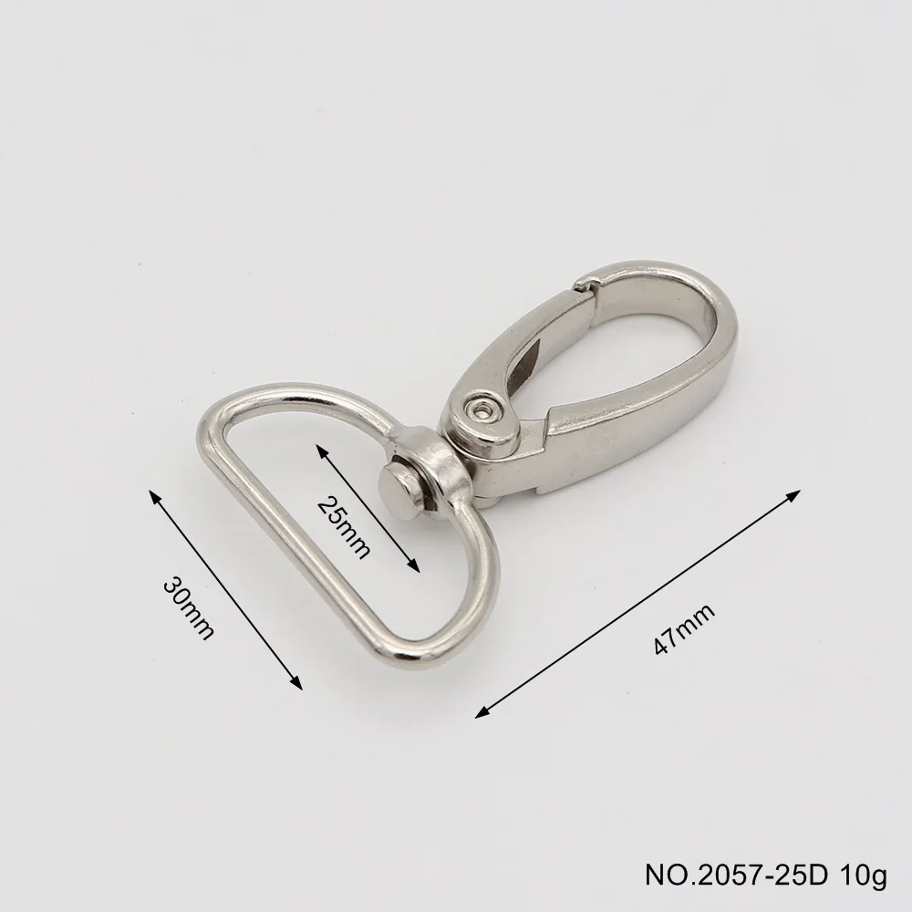 Custom Zinc Alloy Clip Bag Strap Swivel Spring Snap Hook for Handbags ...