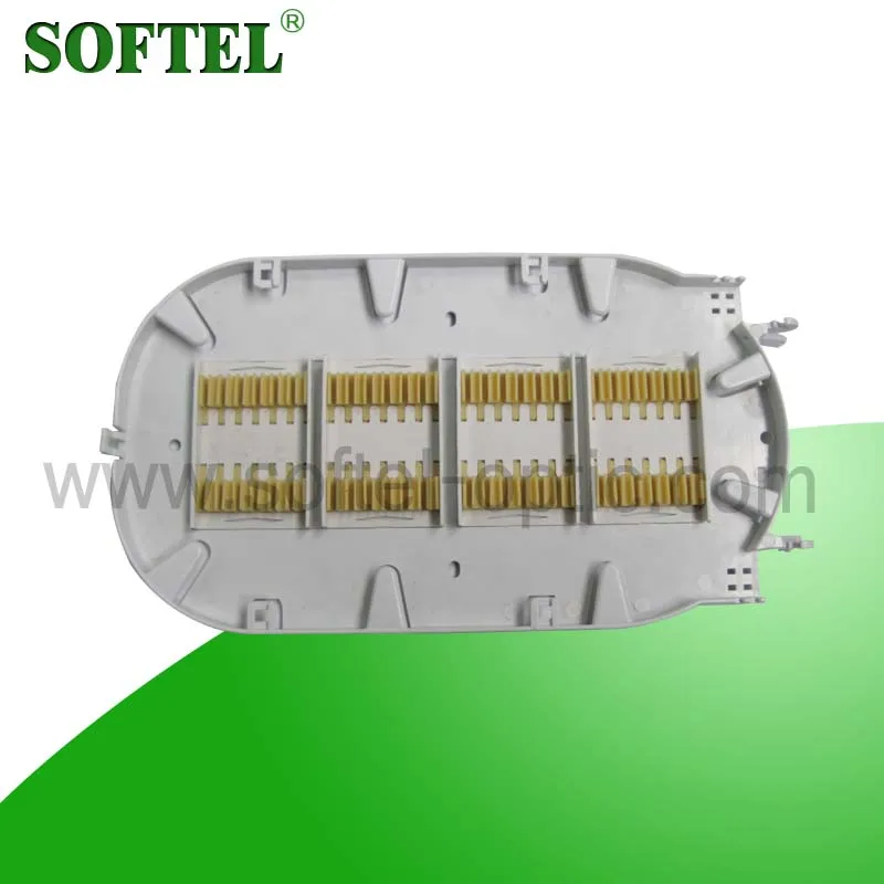 Splice Tray,12/24 Ports Fiber Optic Splice Tray For Odf Support Max 48 ...