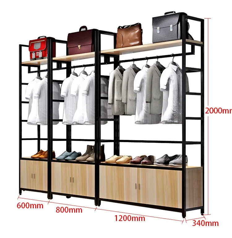 Multi-layer Clothing Display Stand With Clothes Shop Display Rack - Buy ...