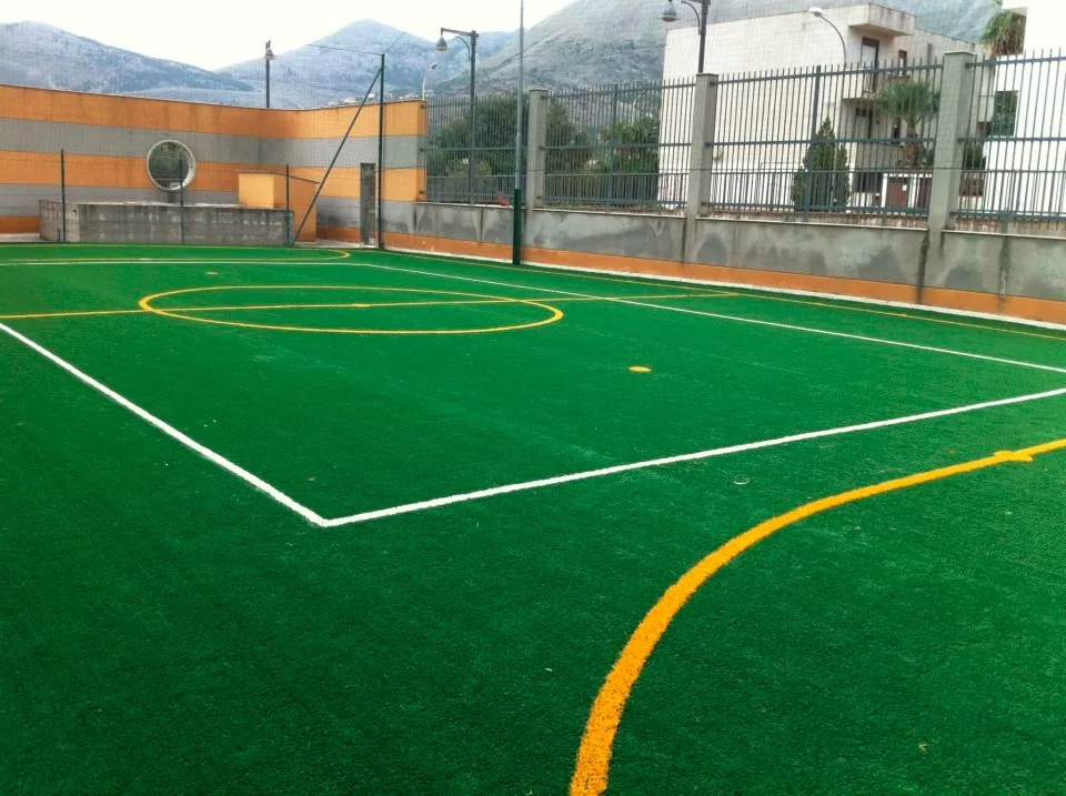 Double Layer Backing Indoor Futsal Scourt Football Pitch Synthetic ...