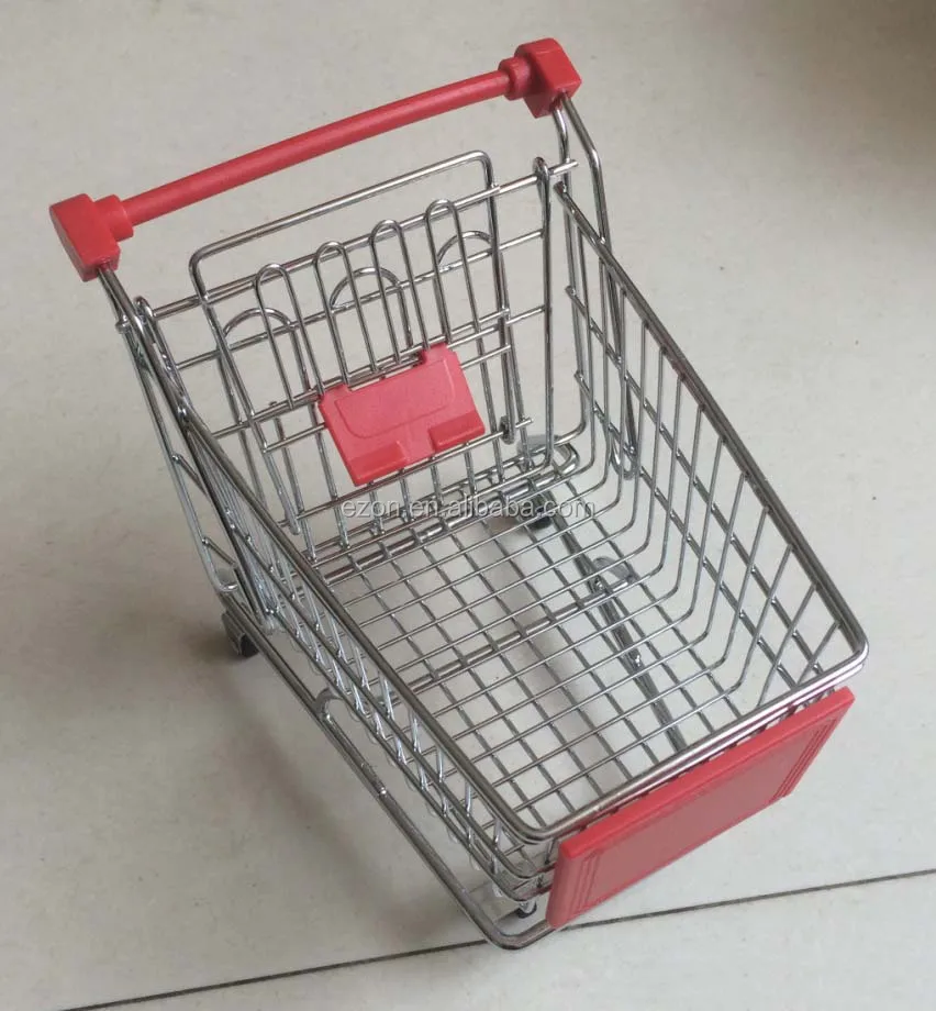 Promotion Gift Mini Shopping Cart/mini Cute Metal Shopping Cart ...