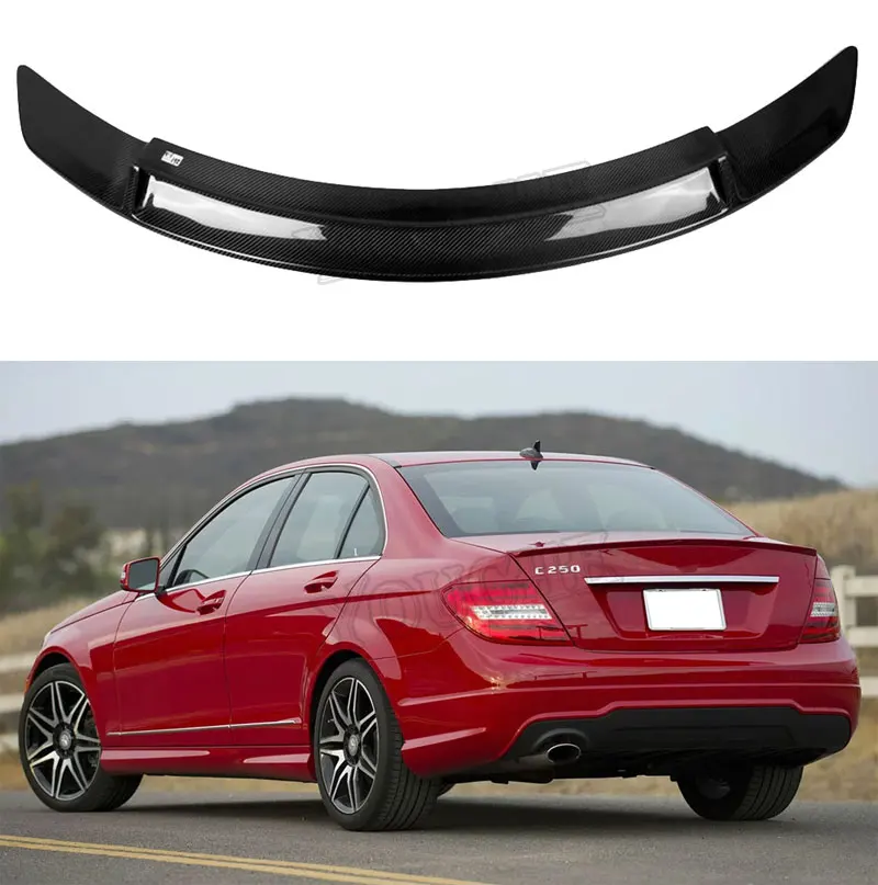 Rt Style Rear Boot Trunk Spoiler For Mercedes C Class W204 4 Door Sedan ...