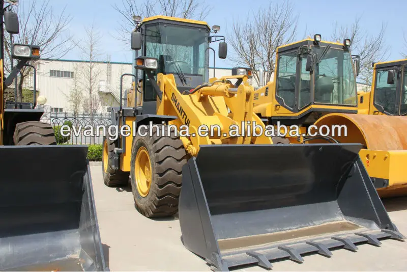 Shantui 6 Ton Wheel Loader Sl60wn-8 Front End Loader With Pilot ...