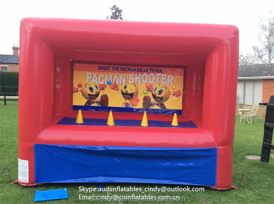 Giant Inflatable Cross Bow Pacman Shooter - Fun for All Ages