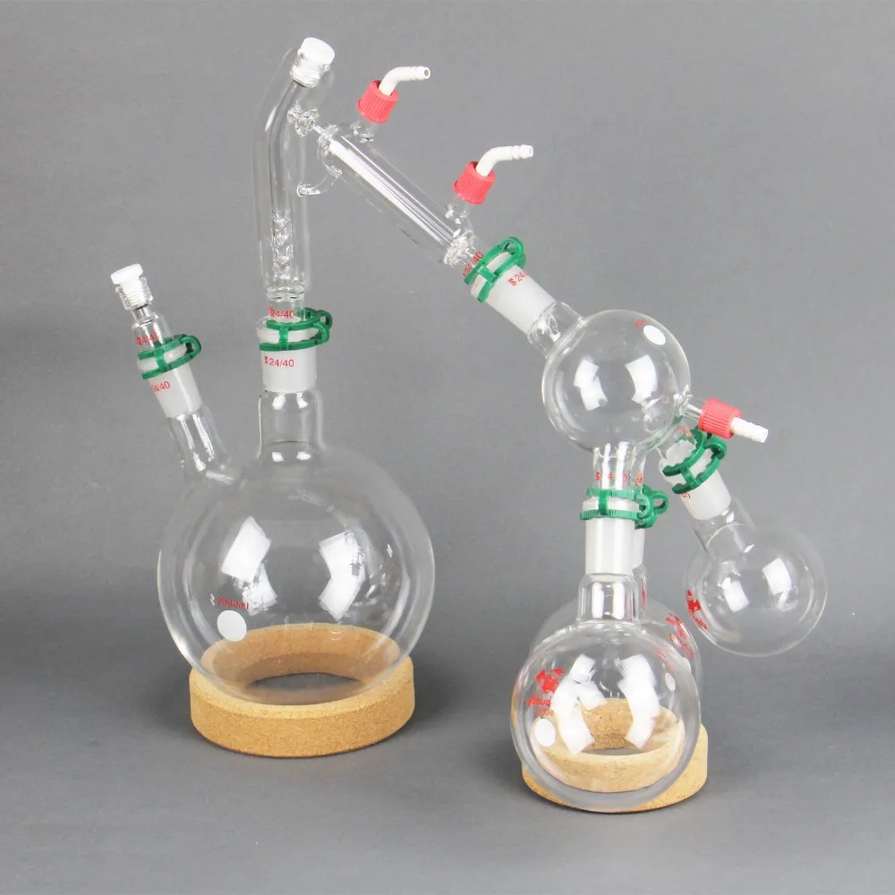 Fractional Distillation Equipment 2l 5l 10l With Cold Trap And Magnetic ...