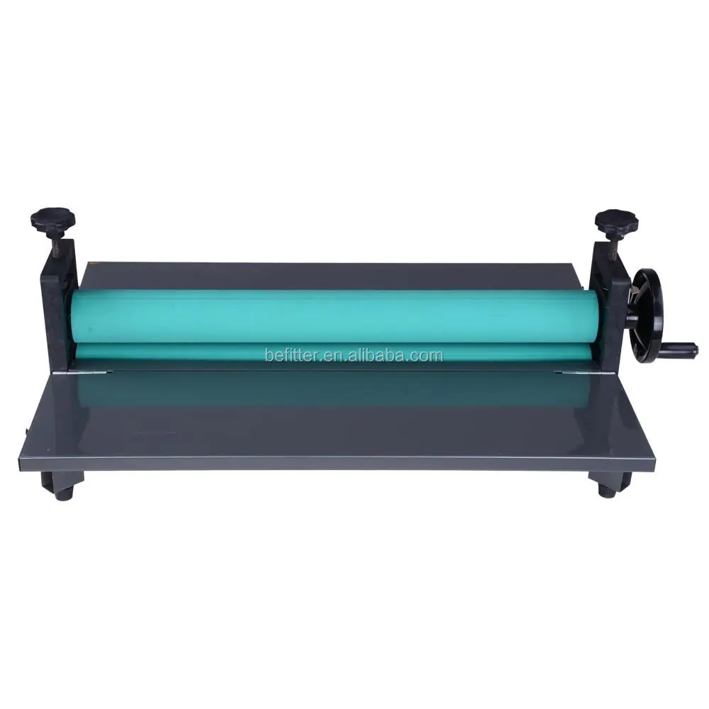 Manual A3 Hand Crank Rubber Roller Cold Laminator - BFT