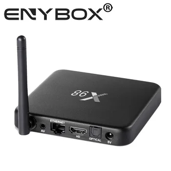 Strong Signal External Antenna Android Tv Box X98 In Metal Case 2+16gb ...