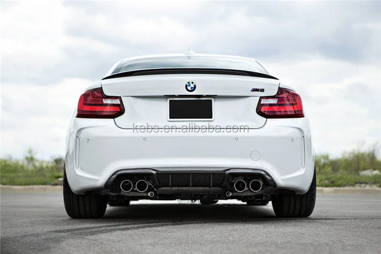Auto Rear Diffuser For Bmw F87 M2 Mp Type Carbon Fiber Rear Body Kit ...