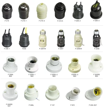 E27 Edison Bulb Ceiling,Led Light Bulb Socket Holder Cover Base Cap ...