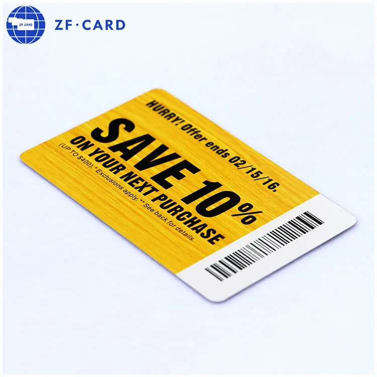 Free Design Plastic Loyalty Card With Barcodes For Supermarket - Buy ...