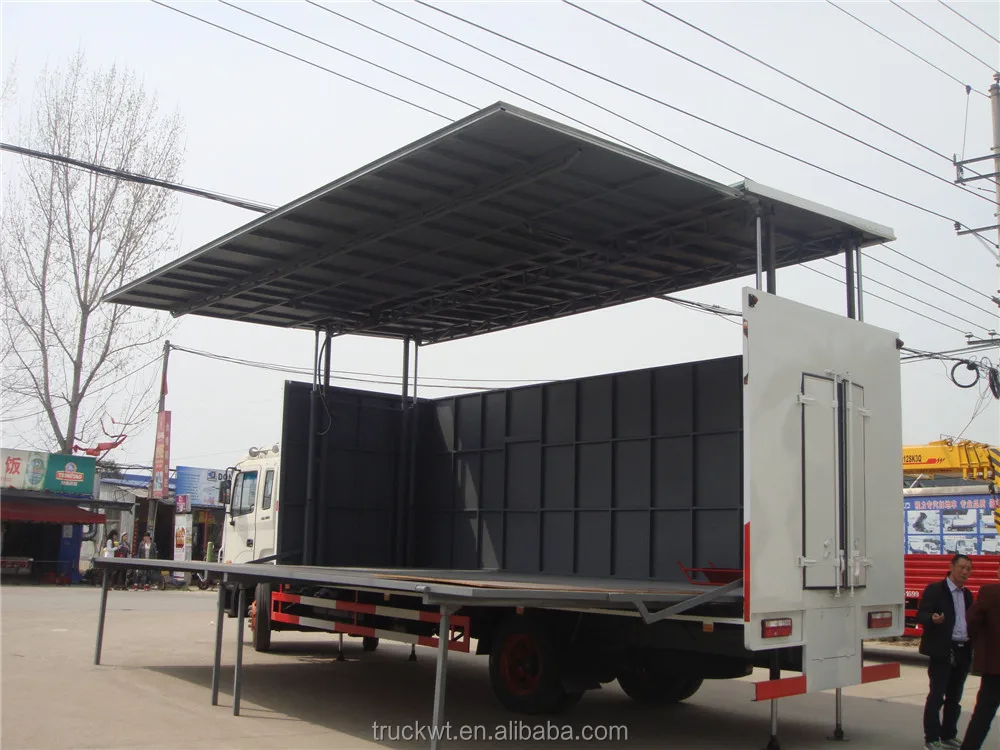 4x2 Jac 40m2 Two Side Foldable Mobile Stage Truck For Sale - Buy Mobile ...