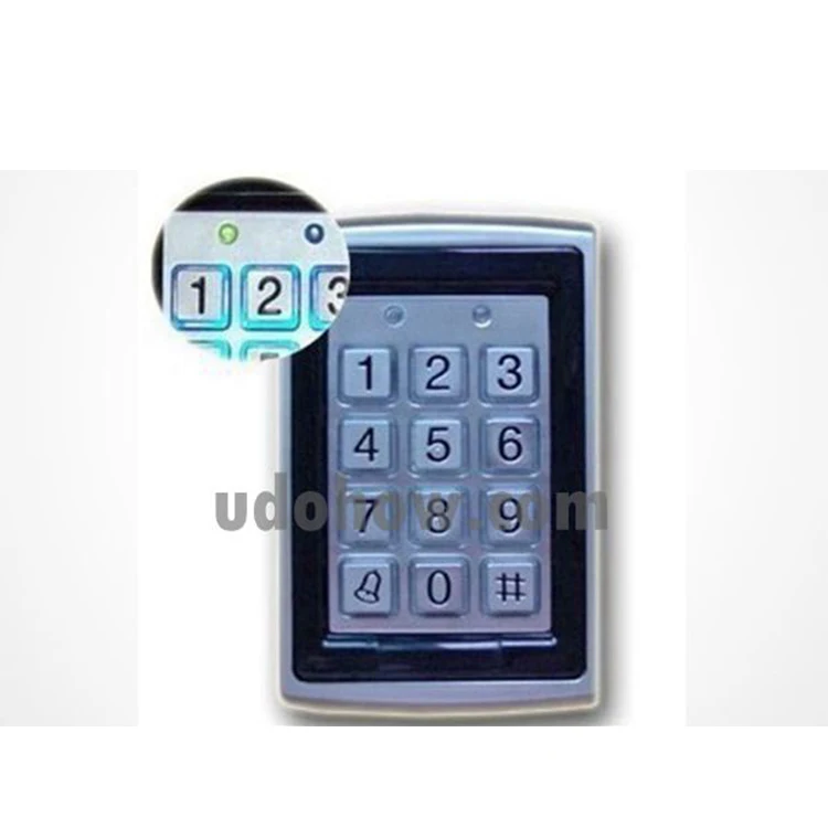 Metal Keypad Standalone Access Control 7612 - Secure & Durable
