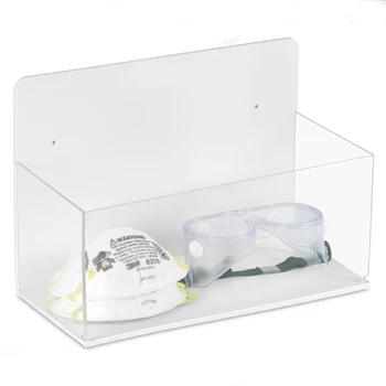 Wall Mount Large Clear And White Acrylic Lab Supplies Storage Box - Buy ...