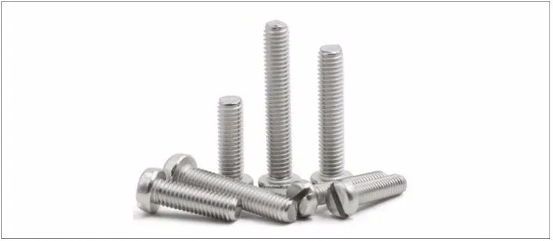 Iso 1207 Ss304 Slotted Cheese Head Screw - Buy Slotted Cheese Head ...