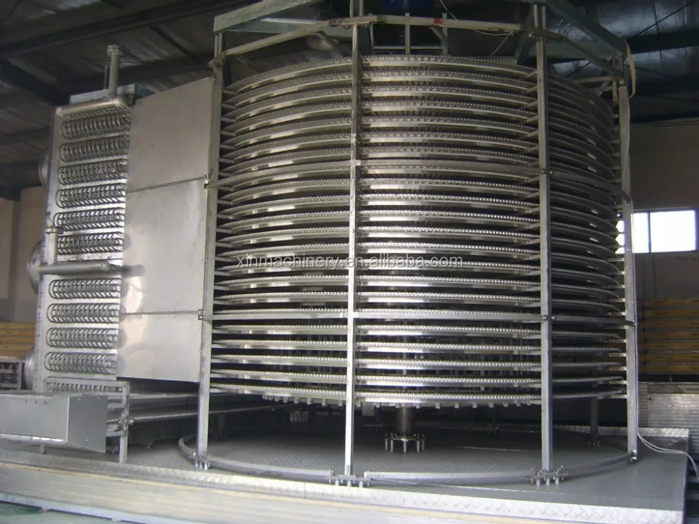 Iqf Spiral Quick Freezer Freezing Machine - Buy Flash Spiral Freezer In ...