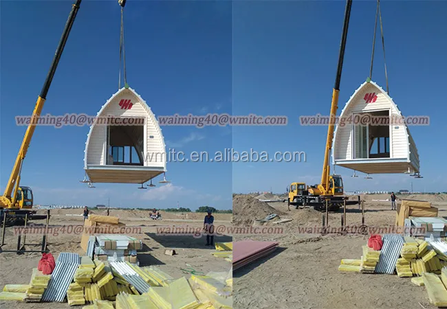 AH-FC5003 Eco-Friendly Steel Frame Pod Mobile Home for Living