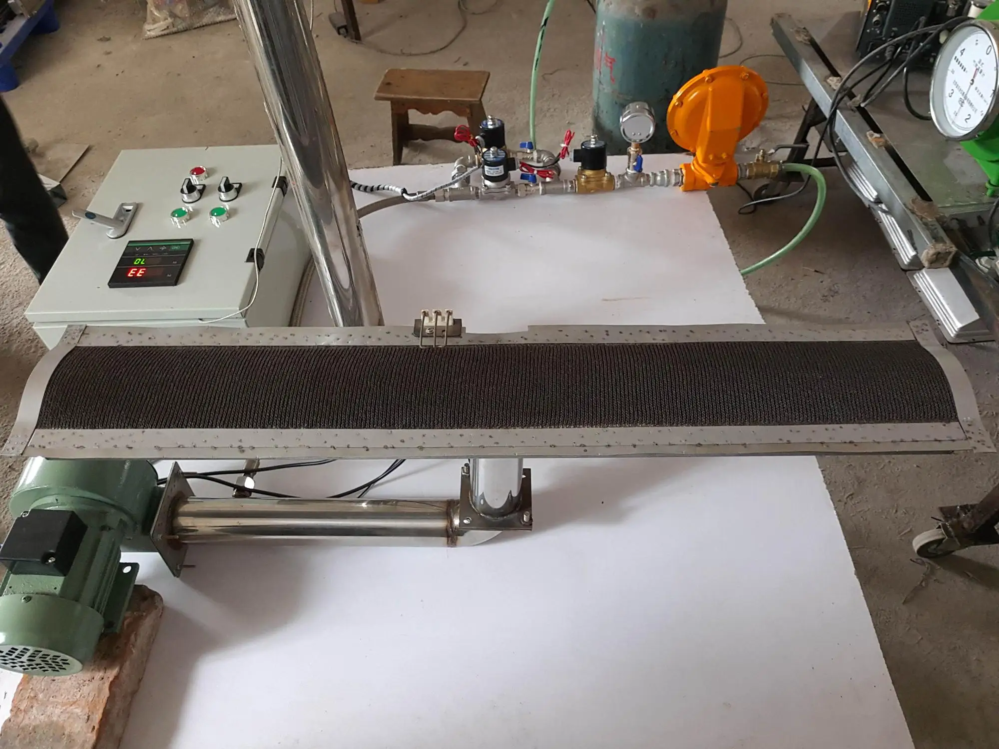 Metal Fiber Gas Burner For Cotton Yarn,Non-woven Fabric Drying ...