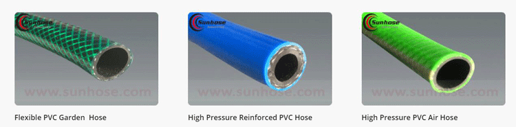 China Flexible Light Uv Resistant Pvc Clear Reinforced Hose Pipe ...