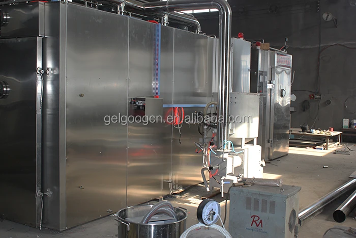 Industrial Stainless Steel Rubber Smoke House - GELGOOG