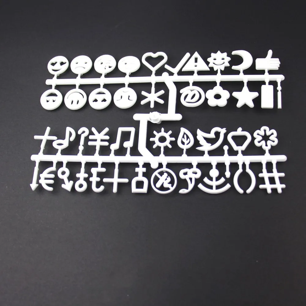 1 Inch,3/4 Inch,2 Inch Plastic Letters For Felt Letter Board Set 90 ...