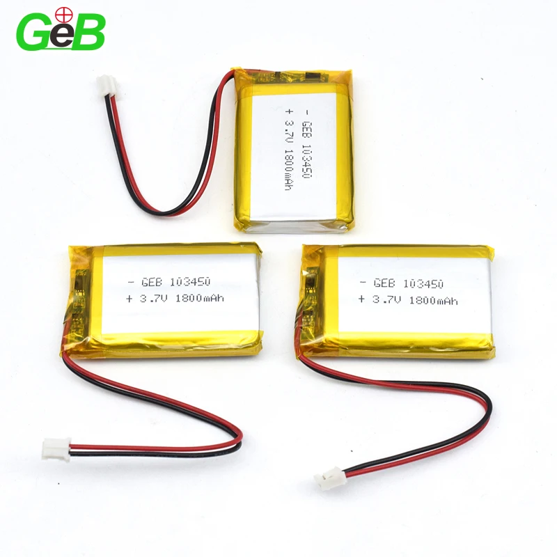 Great Power 103450 3.7v 1800mah Rechargeable Lithium Battery