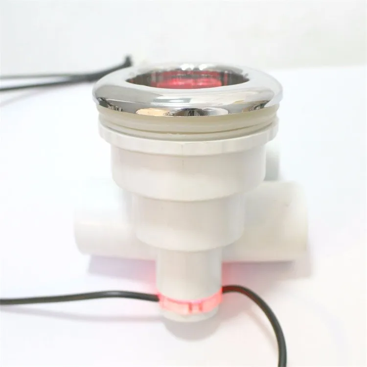 Bathtub Hot Tub Bath Tub Spa Led Light Underwater Air Jets Massage With ...