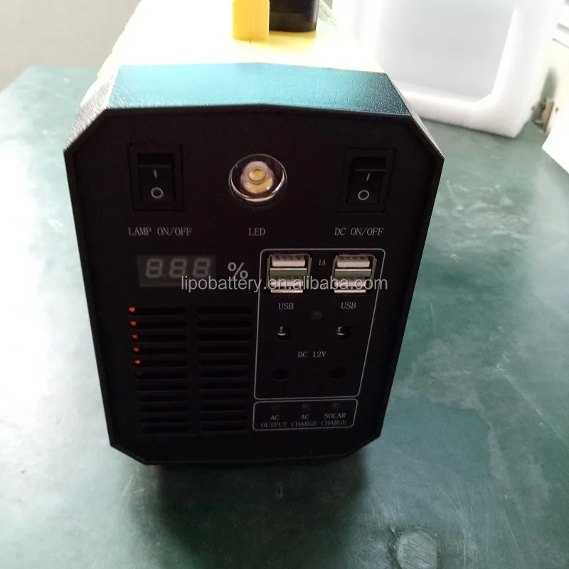 Mini DC UPS Battery 12v 5v 9v 600w Portable Solar Generator