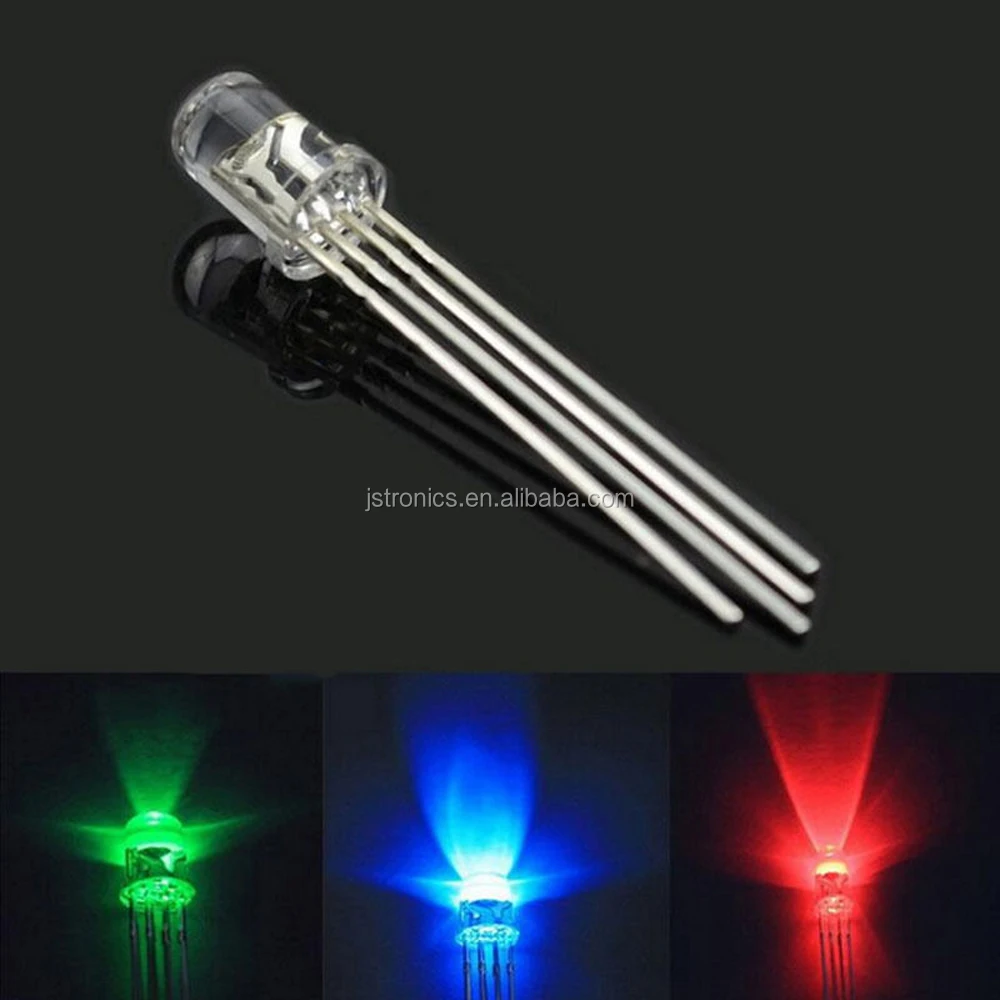 5mm 2pin Rgb-led 5v Slow Fast Flashing Diode - Buy 5mm 2pin Rgb-led 5v ...