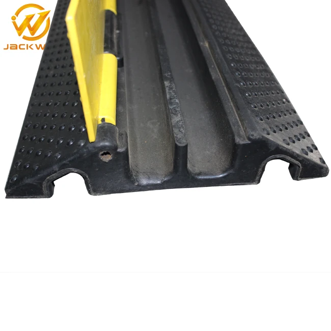 2 Channel Rubber Cable Protector Humps/electrical Wire Cable Protector ...