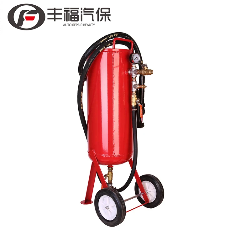 High Pressure Portable Abrasive 100lb Sand Soda Blaster - Buy Sand Soda ...