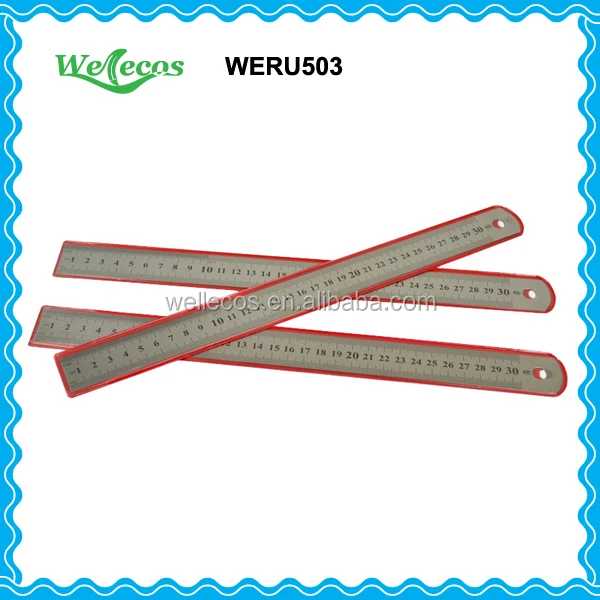 Wellecos 1meter Stainless Steel Ruler - Durable & Precise