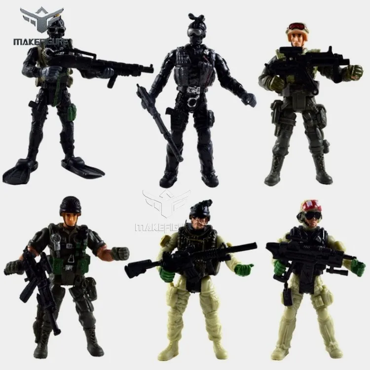 3d Military Action Figure Toy,Custom Made 3.75inch Soldier Action ...