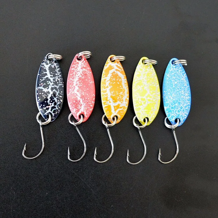 25pcs/set Metal Spoon Assorted Fishing Lure Set by SHAMURO