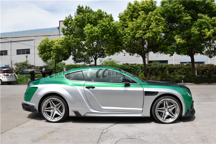 CQCV Style Widebody Kit for Bentley Continental GT: Front & Rear Bumper ...