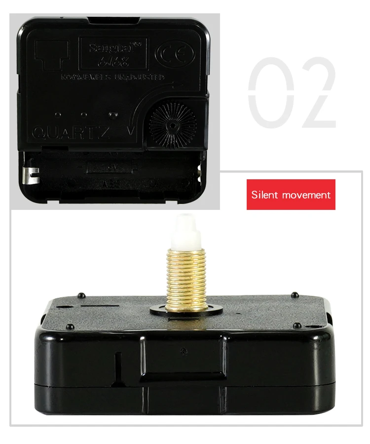 CE Clock Movement Sangtai 6168 - High Quality & Silent Sweep