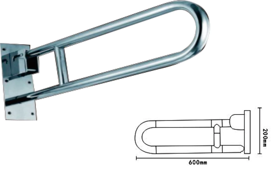 Ada-compliant Grab Bar Security Silver Grab Bar,Polished Stylish Modern ...