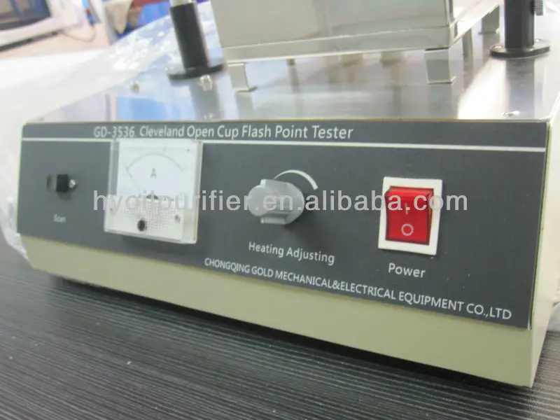 Astm D92 Flash Point Test Machine, Cleveland Open Cup Vlampunt Tester ...