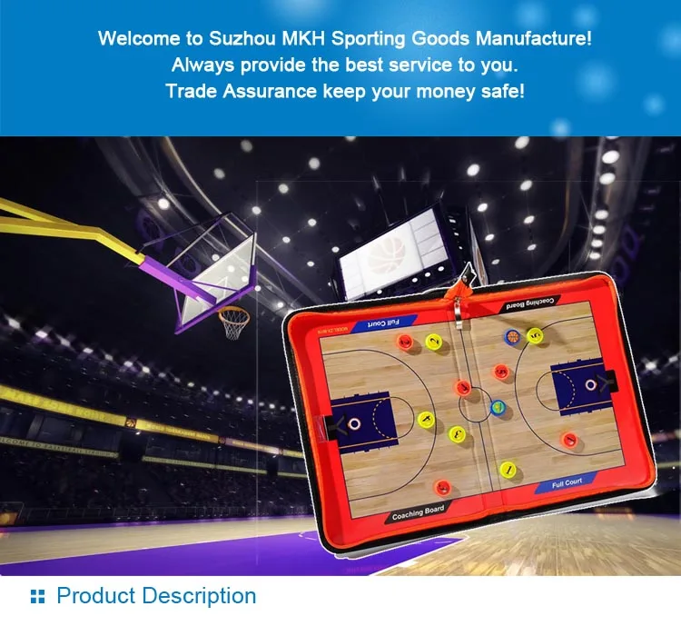 Magnetic Leather Pvc Basketball Tactic Coach Board With Zipper - Buy ...