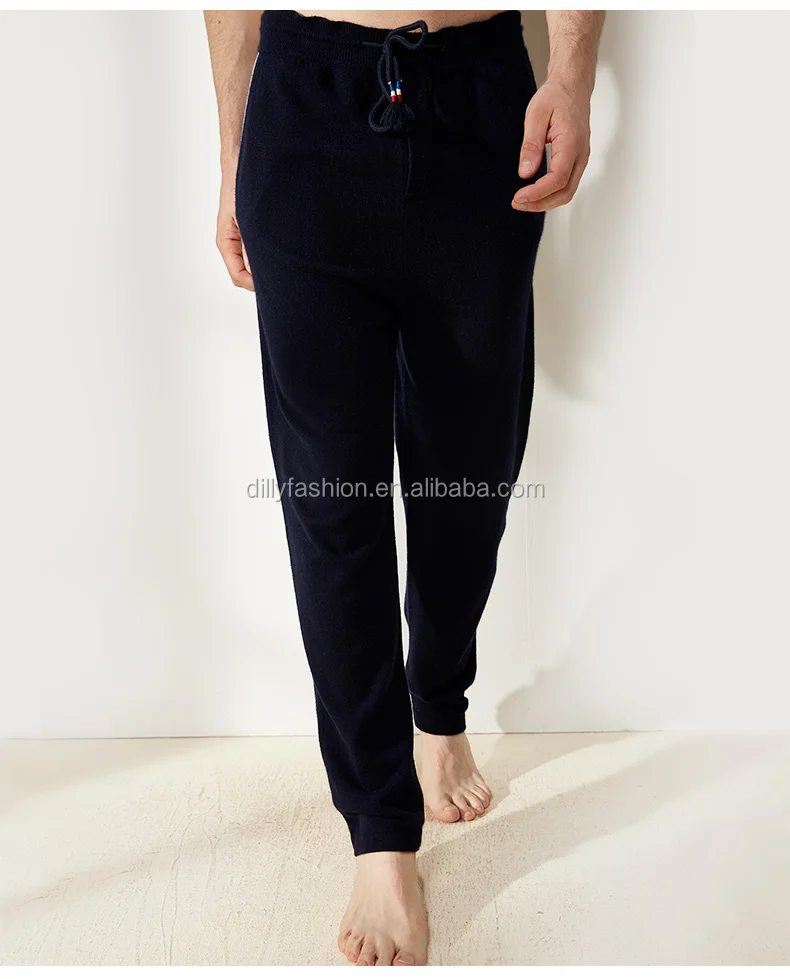 Men's Cashmere Sweatpants - Anti-Wrinkle & Sustainable