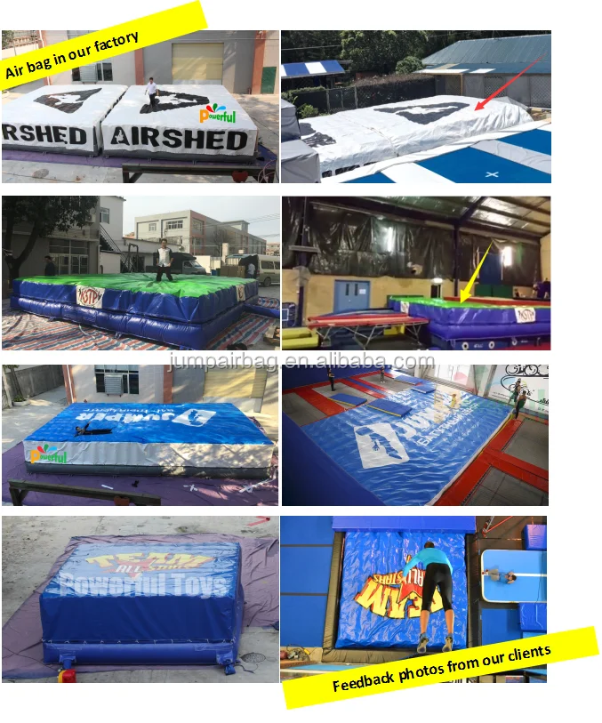 Soft Landing Mattress Inflatable Gym Mat Safety Landing Mat - Buy ...