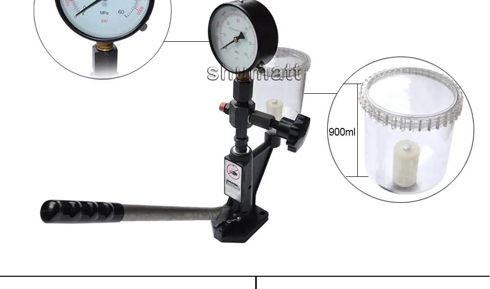 Fuel Injector Nozzle Tester Pop S60h Ps400a Manual Diesel Injector ...